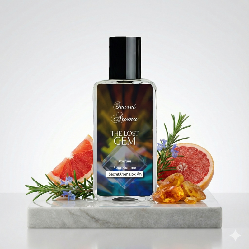 The Lost Gem Perfume – Fresh & Modern Masculine Fragrance
